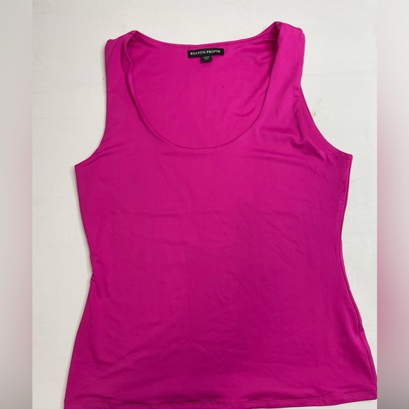 Boston Proper | Tops | Boston Proper Bright Pink Tank Top | Poshmark